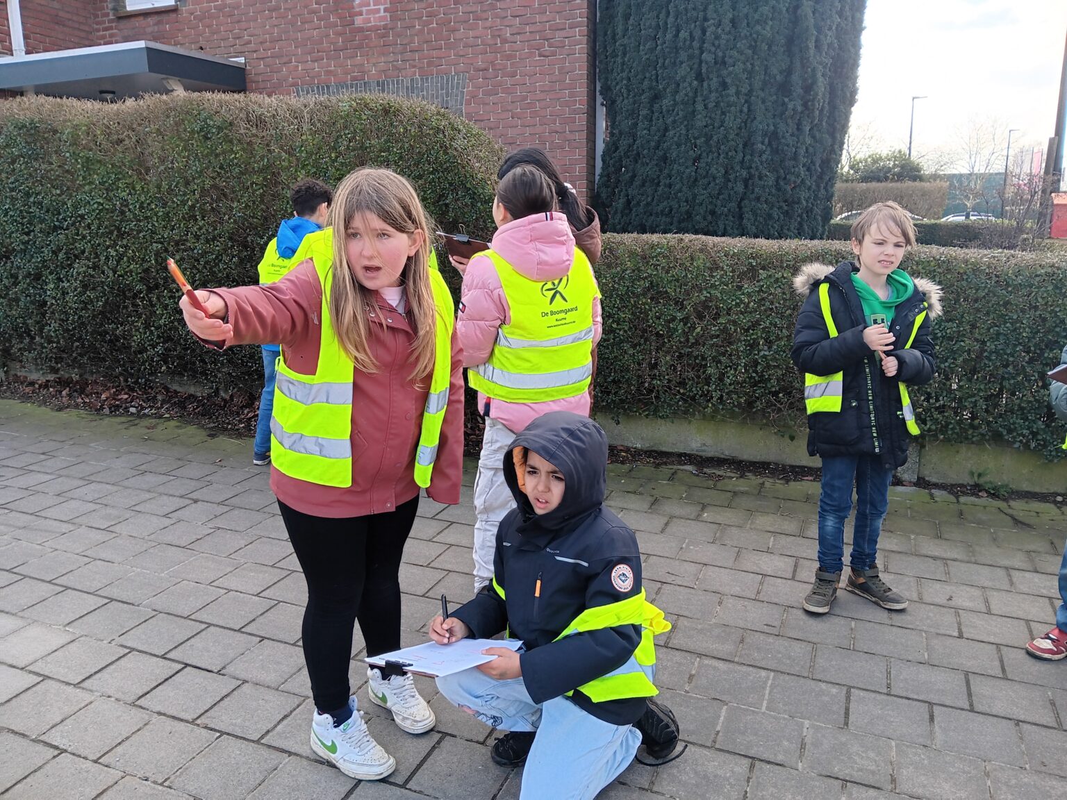 Verkeerswandeling – Vijfde leerjaar – De Grote Boomgaard